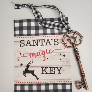 BEST SELLER Santa's Magic Key & Reindeer Food Package, Santa Key ...