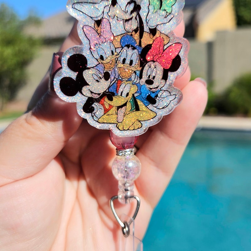 Disney badge reel - Etsy