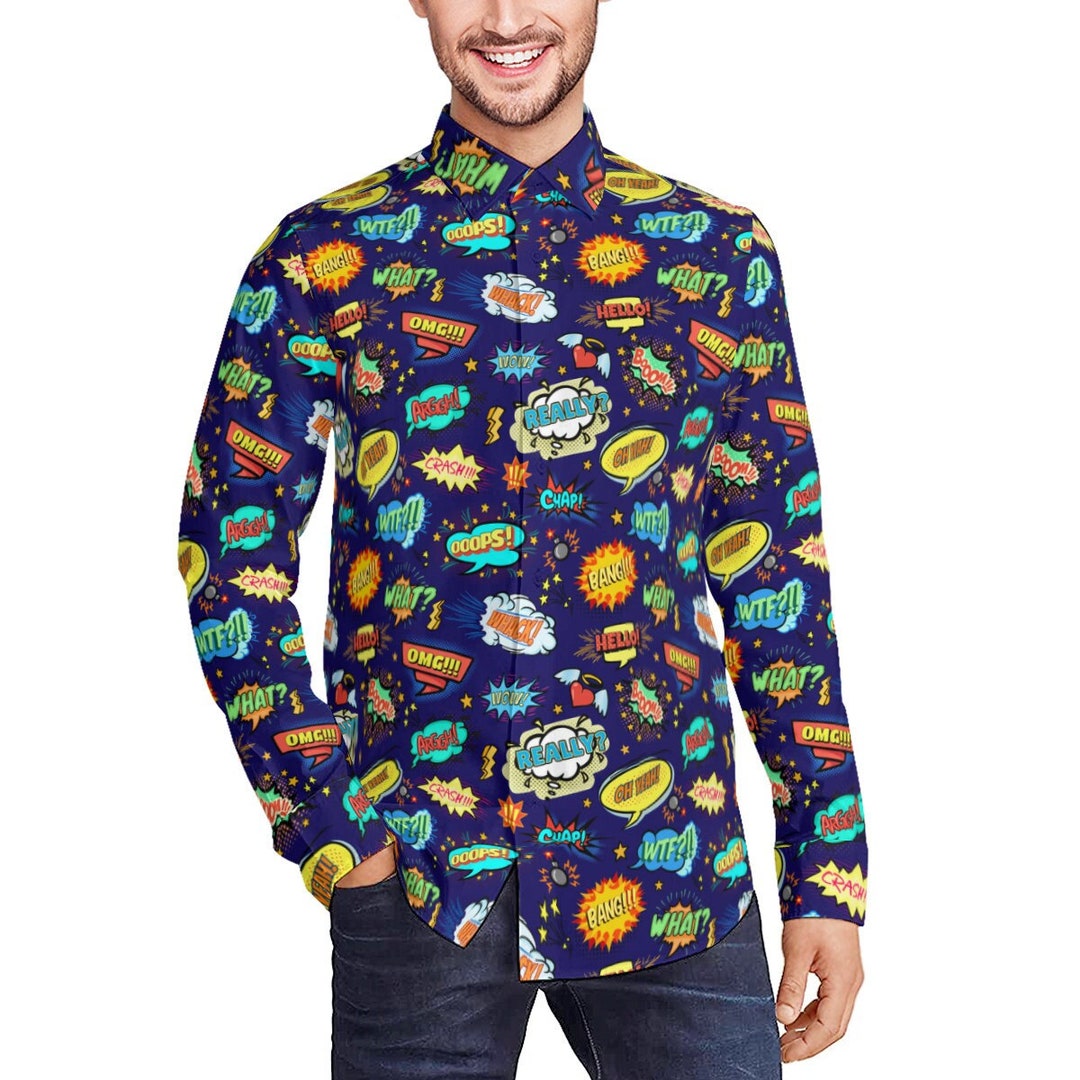 Pop Art Shirt, Quote Shirt, Pop Art Top, Vintage Style Shirt, Vintage ...