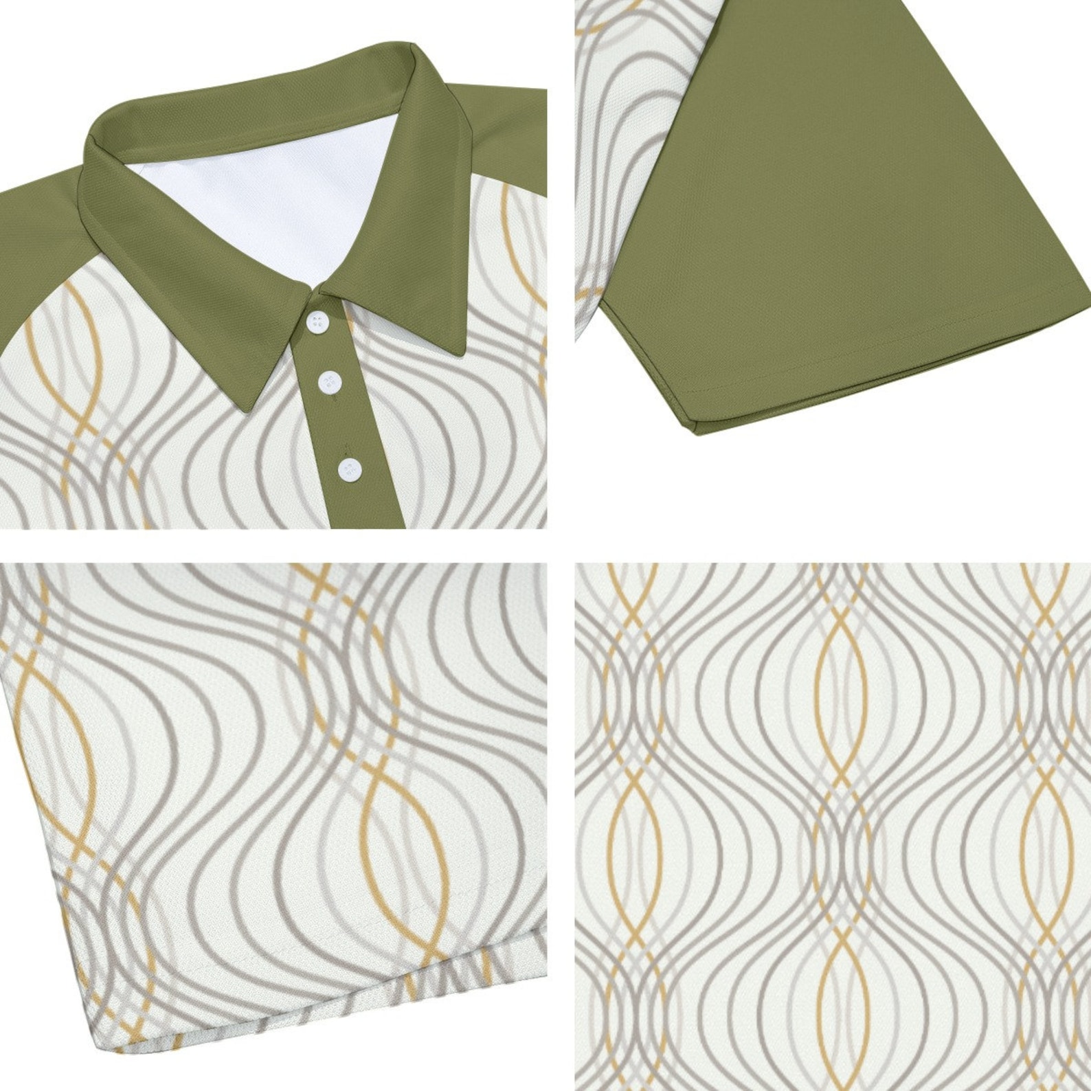 Retro Polo Shirt Vintage Style Polo Shirtmen's Polo - Etsy