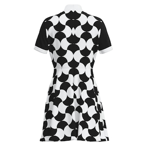 Mod Dress, 60s Dress Style, Black Mod Dress, Black and White Color ...