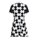 Mod Dress, 60s Dress Style, Black Mod Dress, Black and White Color ...