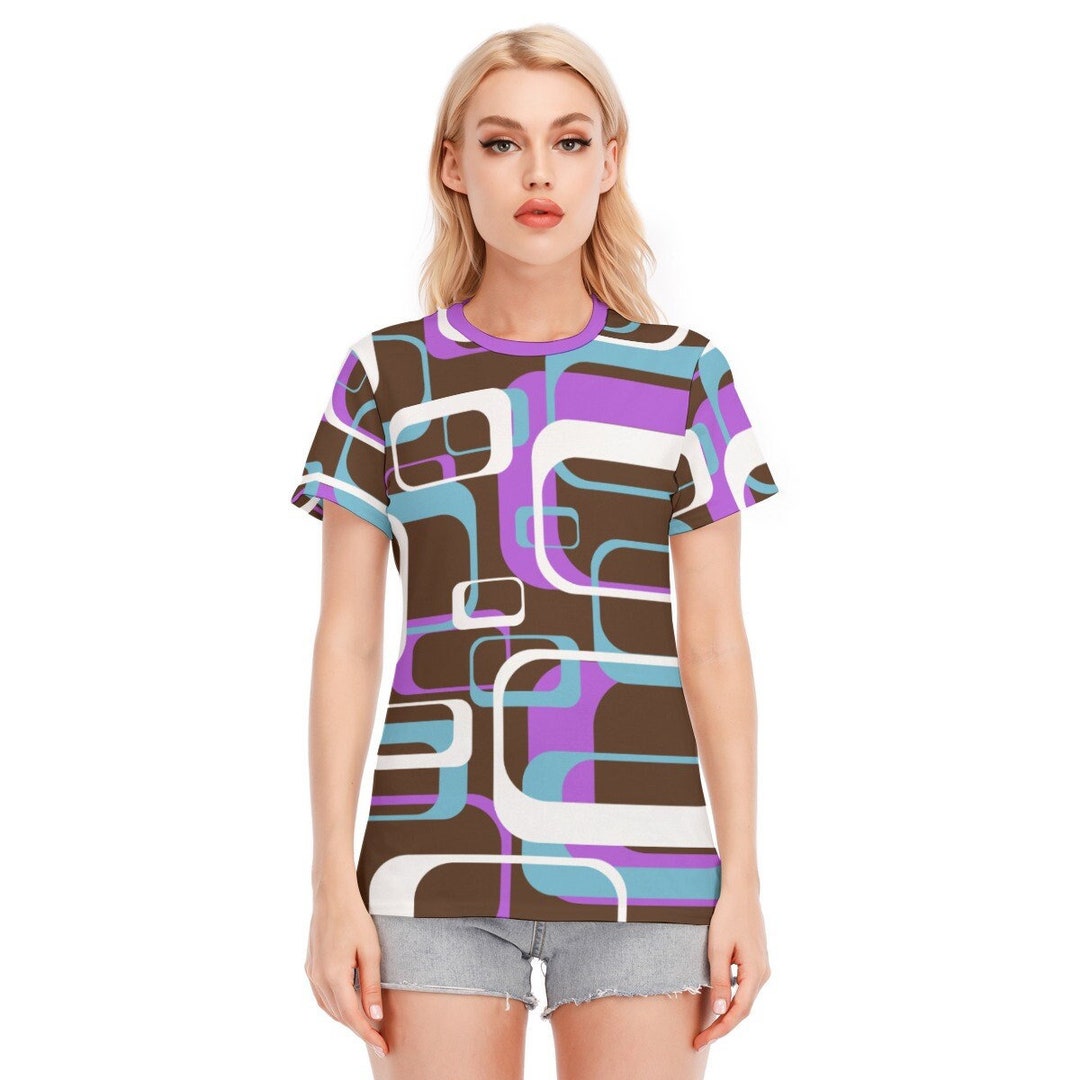 Retro Tshirt, Mod Top, 60s Style Top, Vintage Style Top, Retro Top ...