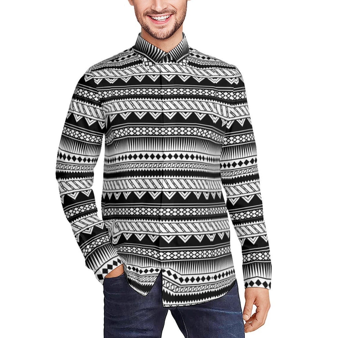 Black Western Shirt, Western Aztec Shirt, Aztec Graphic Shirt, Aztec ...