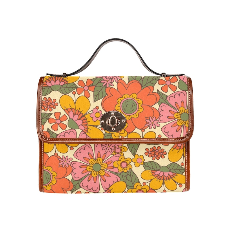 Women's Handbag, Retro Handbag, Women's Purse, Mod 60s, 70s Style Bag ...