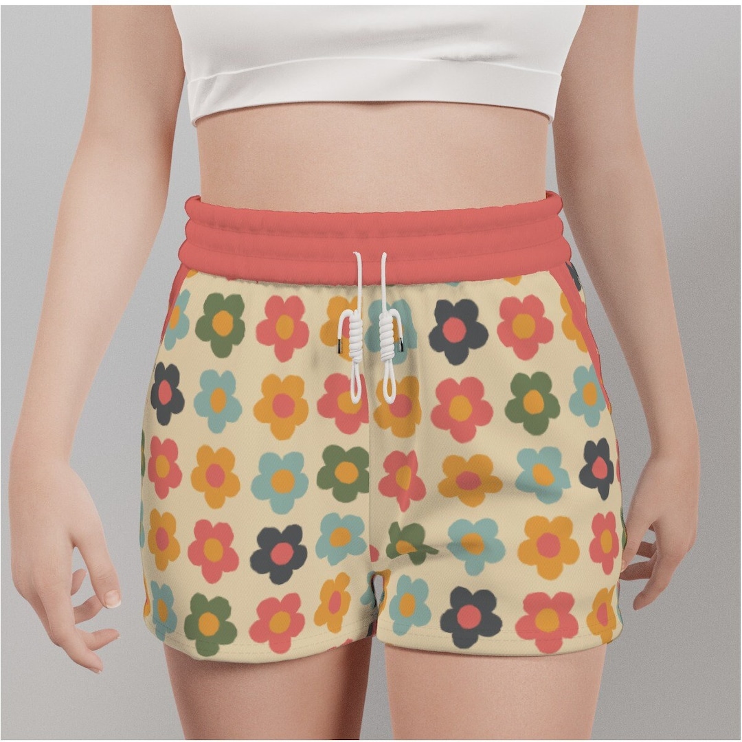 Retro Shorts, Mod 60s Style Shorts, Vintage Style Shorts, Women's ...