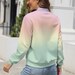 Women's Jacket, Ombre Jacket, Rainbow Jacket, Rainbow Print Jacket ...