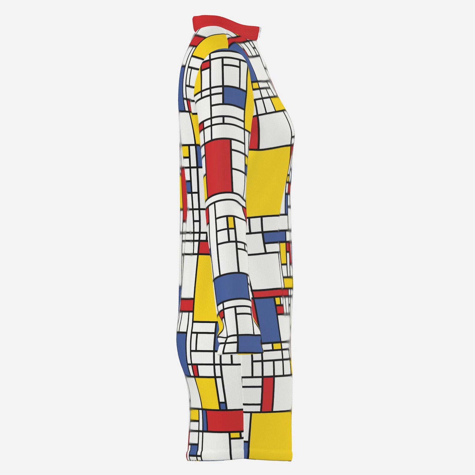 60s Style Mondrian Red Bluewhite Geometric Scuba GOGO Mini Dress - Etsy