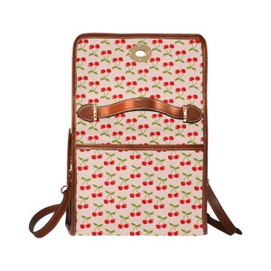 Cherry Handbag, Retro Handbag, Red Cherry Handbag, Retro Satchel, Cute ...