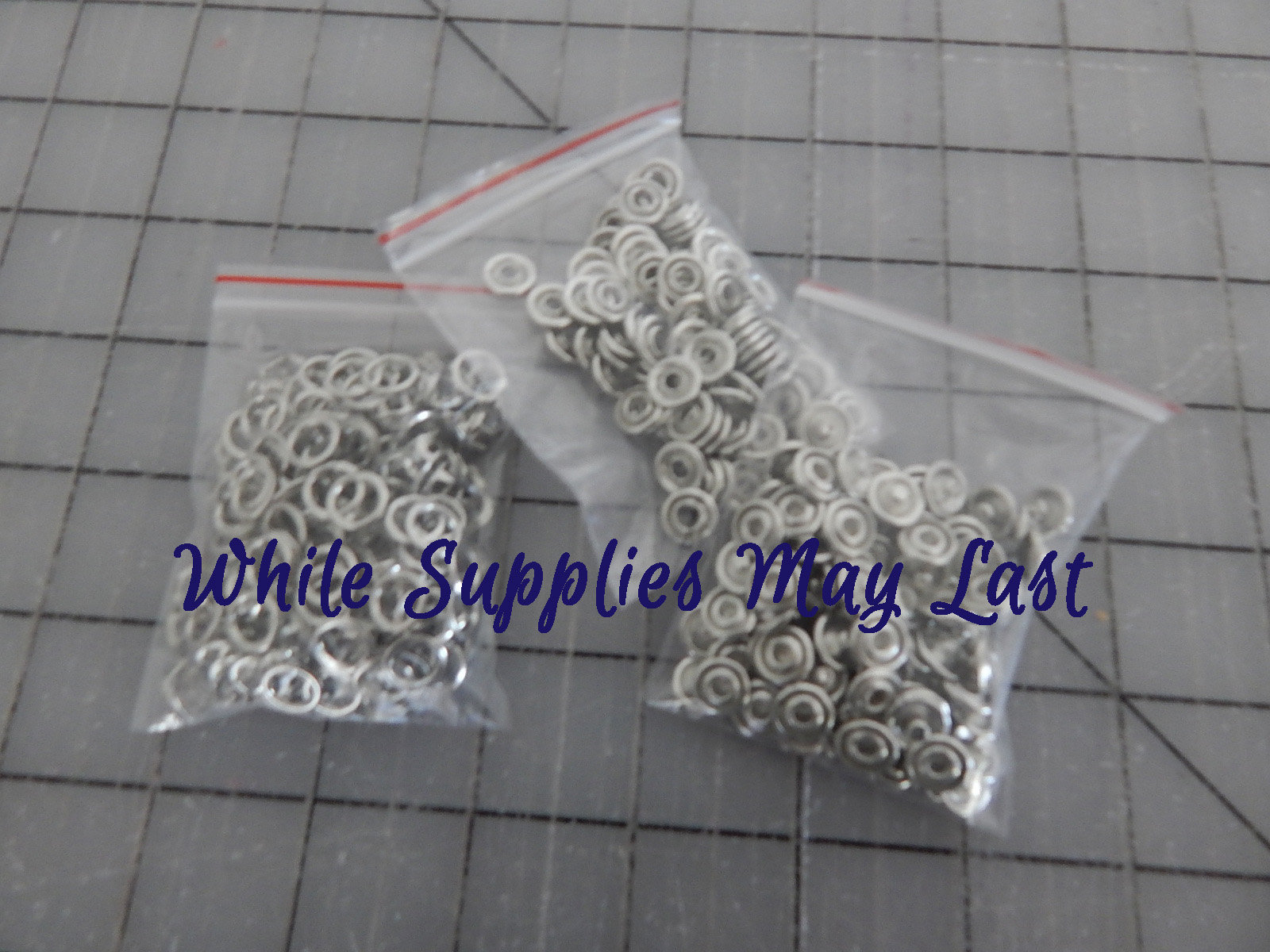 NO Sew Snaps Metal Open Ring Snaps Sets Size 15 - Etsy