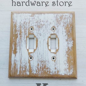 Shiplap Distressed Wood Electrical Plates Light Switch Plug Outlet ...