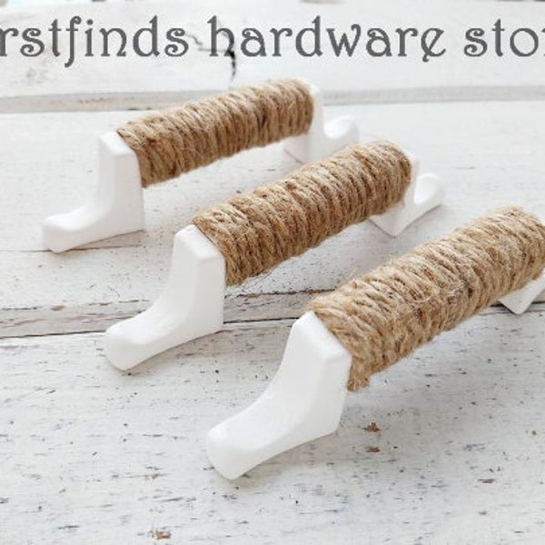 Rope Drawer Pulls - Etsy