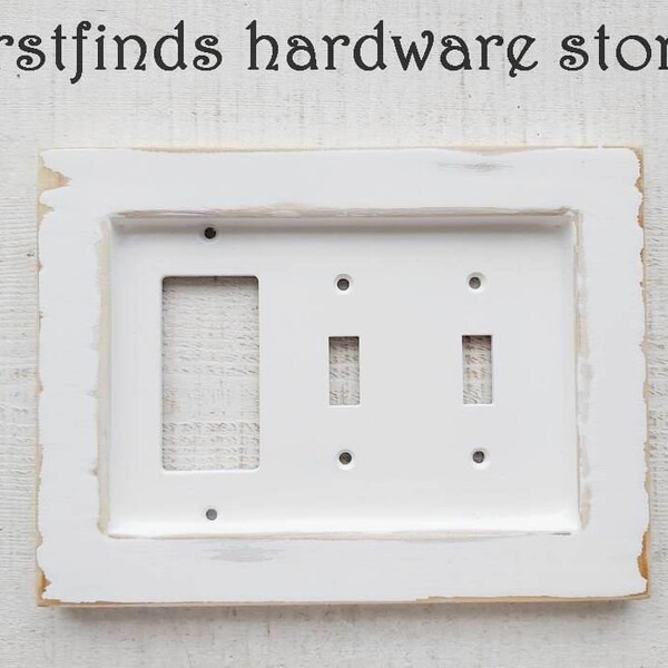 Triple Switch Plate - Etsy