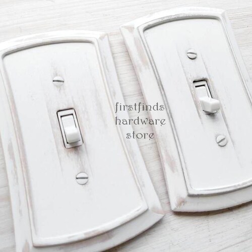 Farmhouse Shiplap GFI Wood Light Switch Covers Electrical - Etsy Canada
