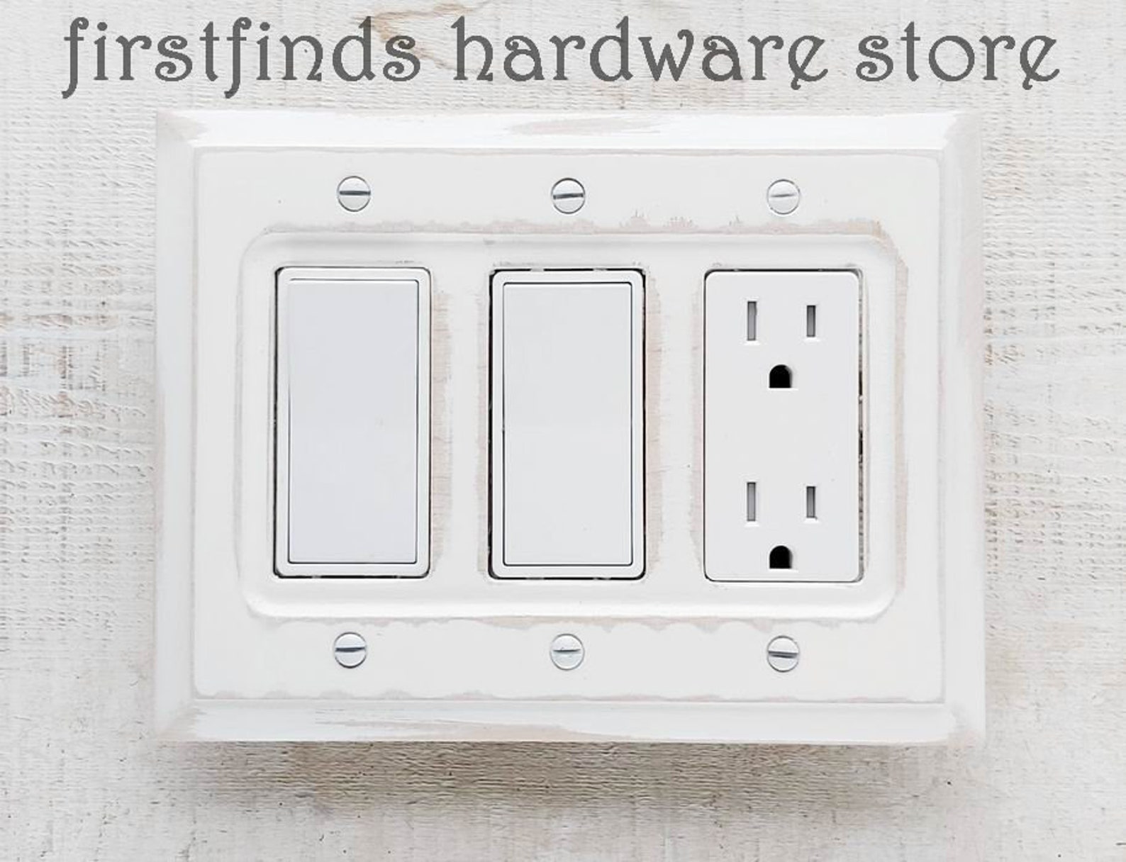 Farmhouse Shiplap GFI Wood Light Switch Covers Electrical - Etsy Canada