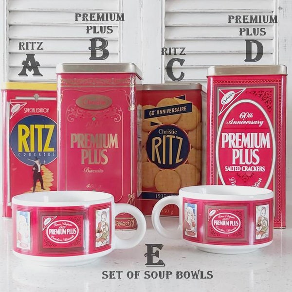 Vintage Premium Cracker Tin - Etsy