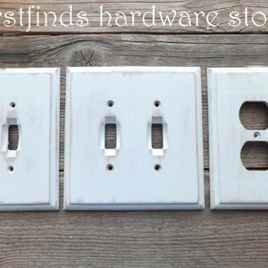 Shiplap Distressed Wood Electrical Plates Light Switch Plug - Etsy