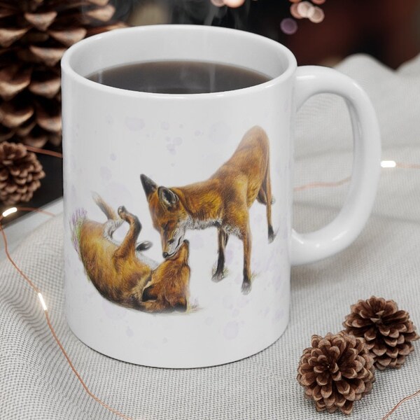 Fox Mug - Etsy