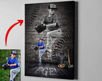 Baseball Custom Poster - Etsy