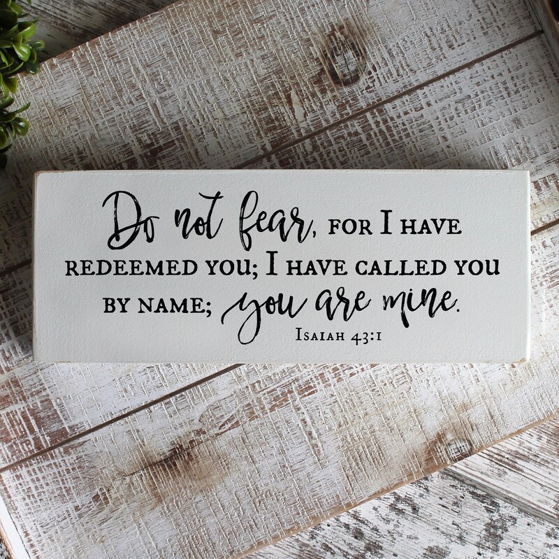 Isaiah 43 1 - Etsy