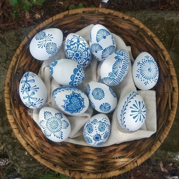 Hand Painted Egg - Etsy