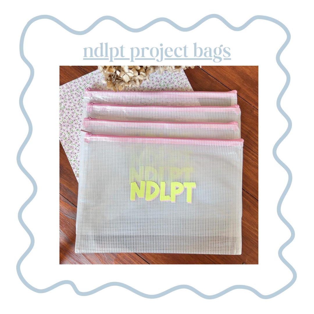 NDLPT Mesh Project Bag - Etsy