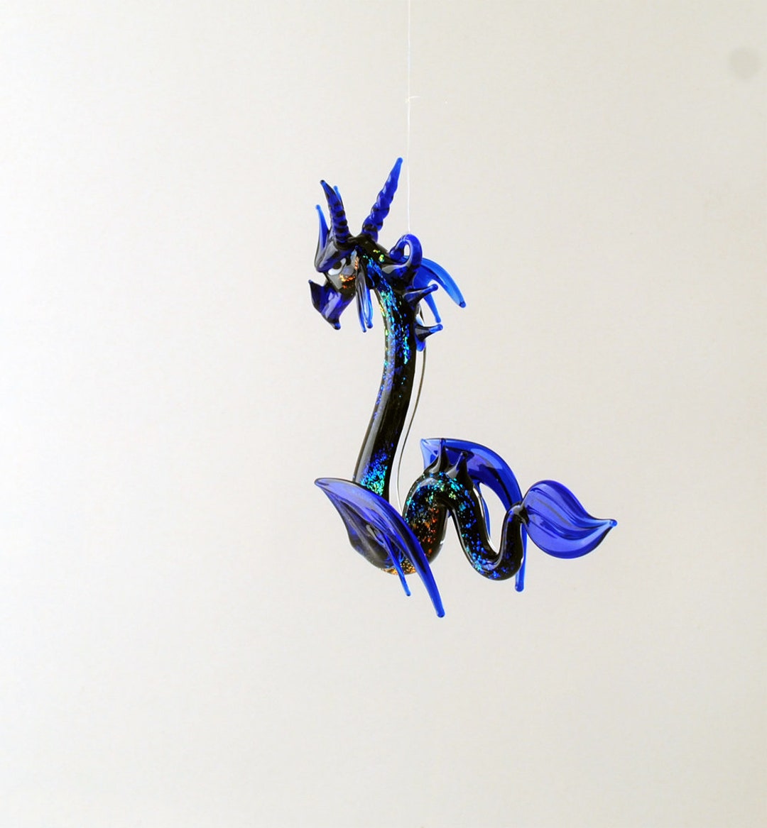 36-910D Sea Dragon With Dichroic Glass - Etsy