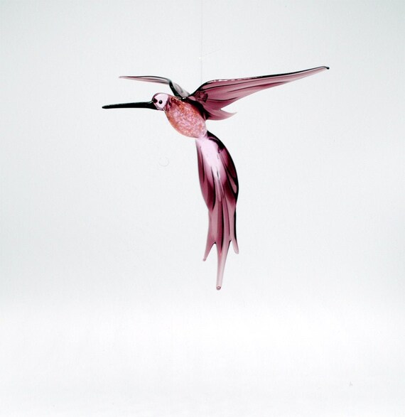 Hummingbirds - WGK Glass Art