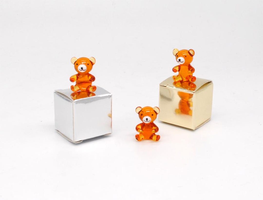 E30-00 Miniature Brown Bear (one Miniature for Price Shown) - Etsy