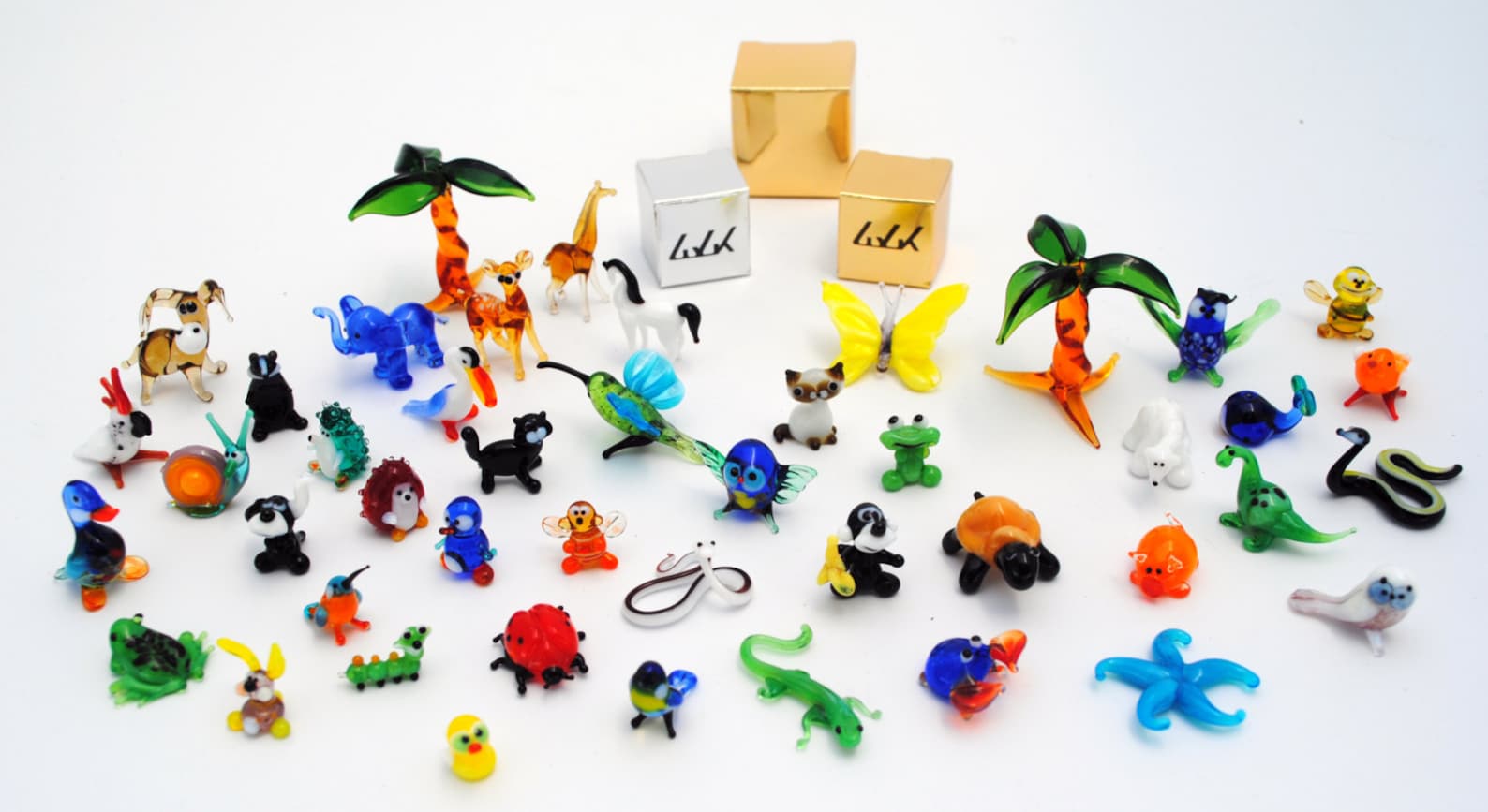 6 Miniature Animals - Etsy