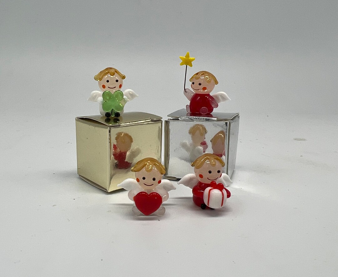Miniature Angels Set of 4 - Etsy