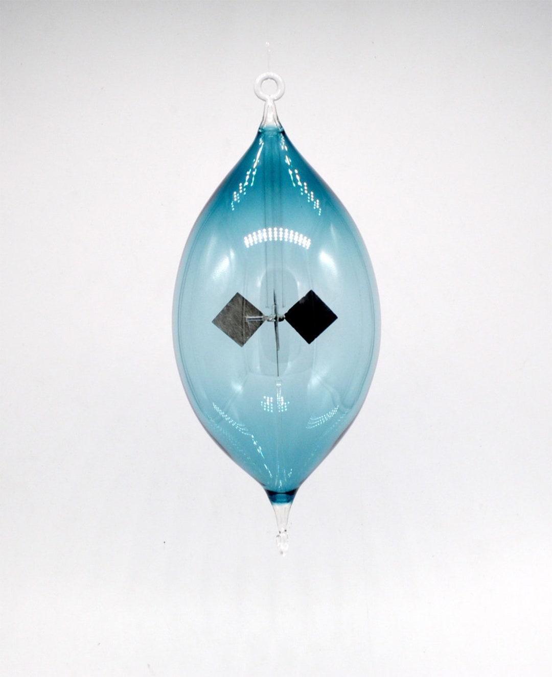 1029 Hanging Olive Shaped Radiometer Aqua - Etsy