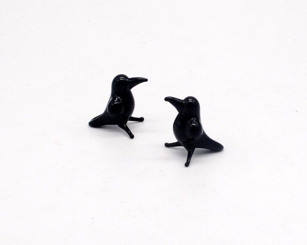 E30-00 Miniature Raven (one Miniature for Price Shown) - Etsy