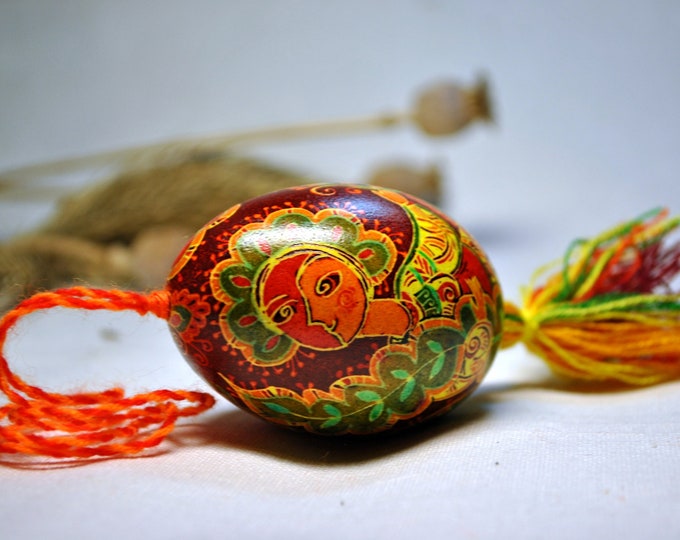 Pysanky Ukrainian Easter Egg Modern Art reserved - Etsy