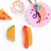Foodie Pet ID Tag: Pizza, Hotdog, Donut, Taco, Chili Charm - Etsy