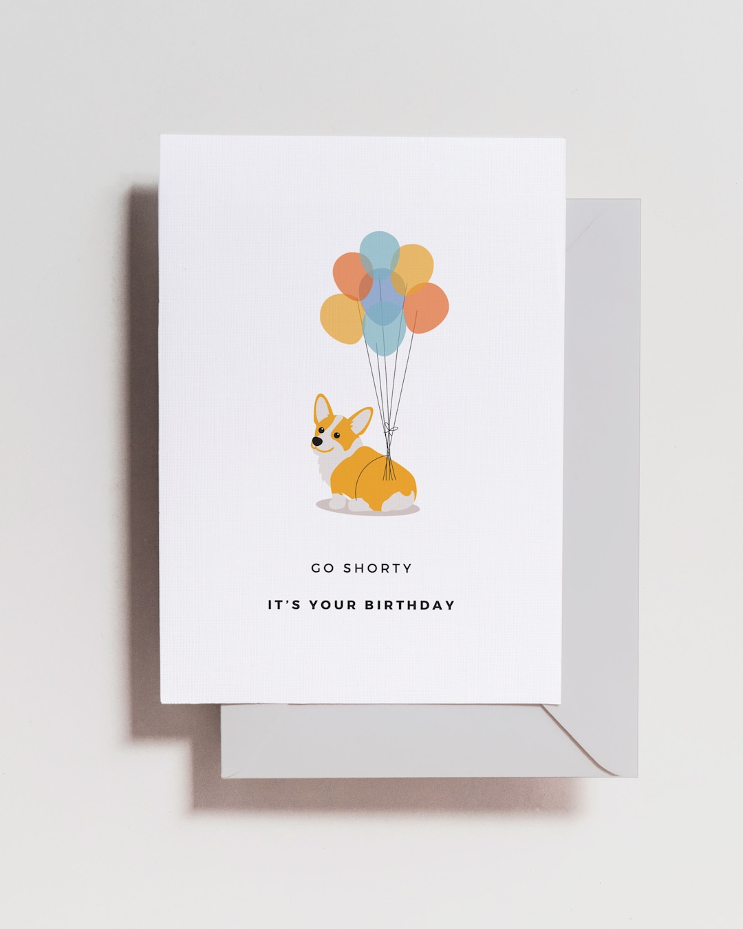 Funny Corgi Birthday Card: Dog Lover Gift - Etsy