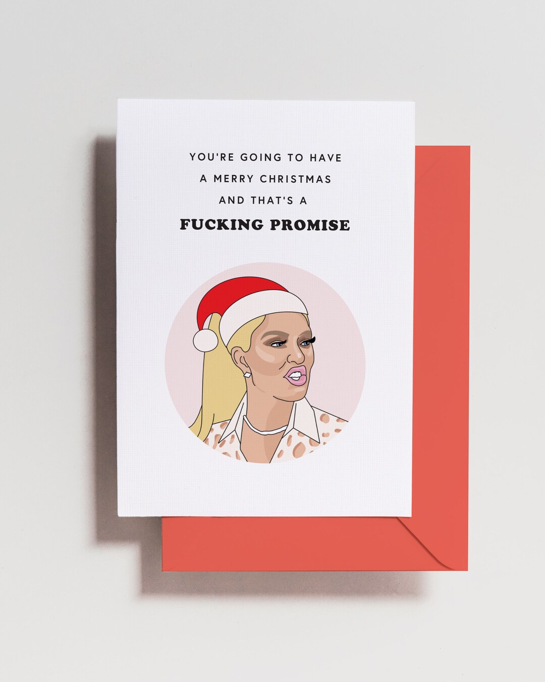 Funny Erika Jayne Christmas Card - Real Housewives of Beverly Hills - Etsy