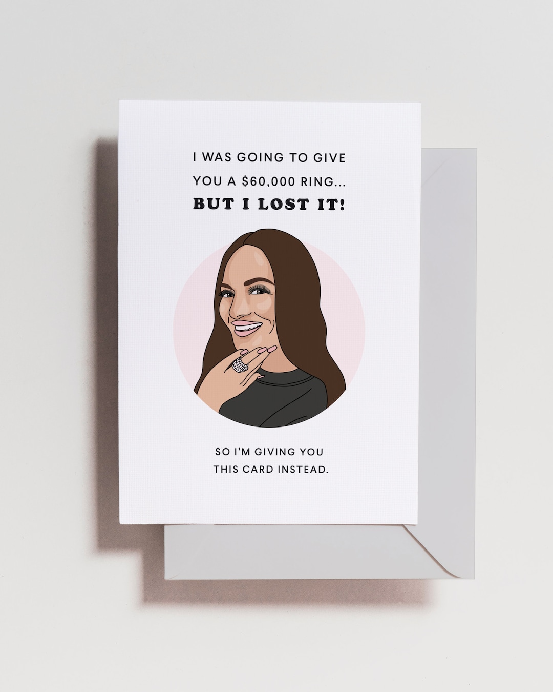 Lisa Barlow Ring Card - Rhoslc - Bravo Birthday Card - Real Housewives ...