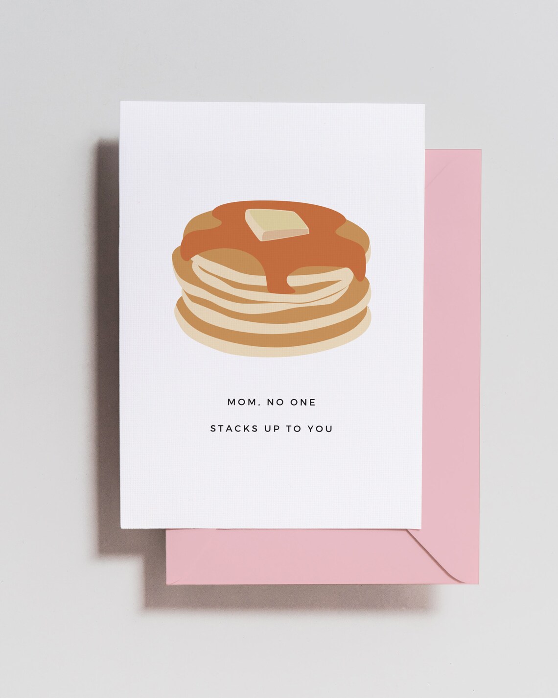 Pancake Pun Mother's Day Card Funny Mother's Day - Etsy