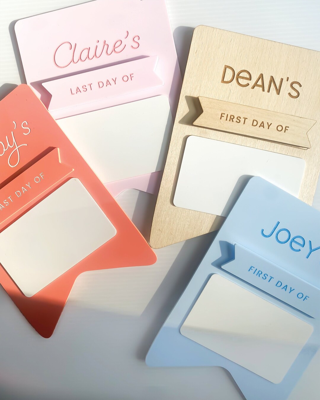 Custom First Day of School Sign, Last Day Sign, Back to School Photo ...