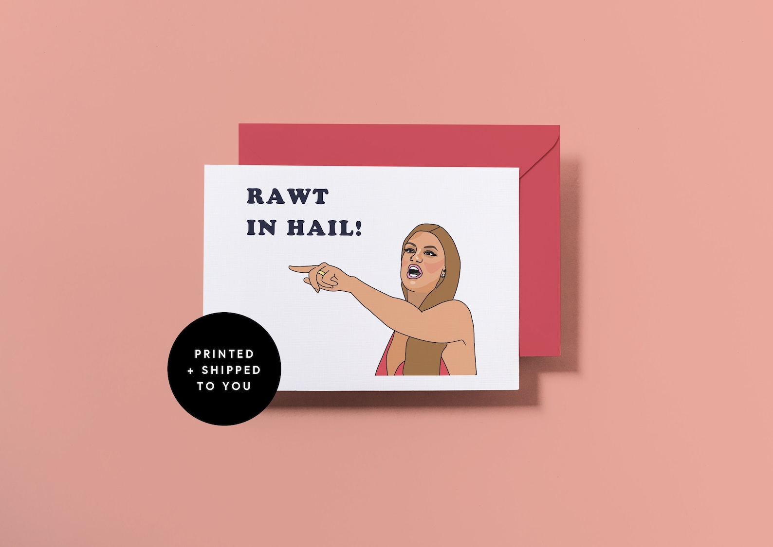 Vanderpump Rules Card Rot in Hell Rawt in Hail Funny | Etsy