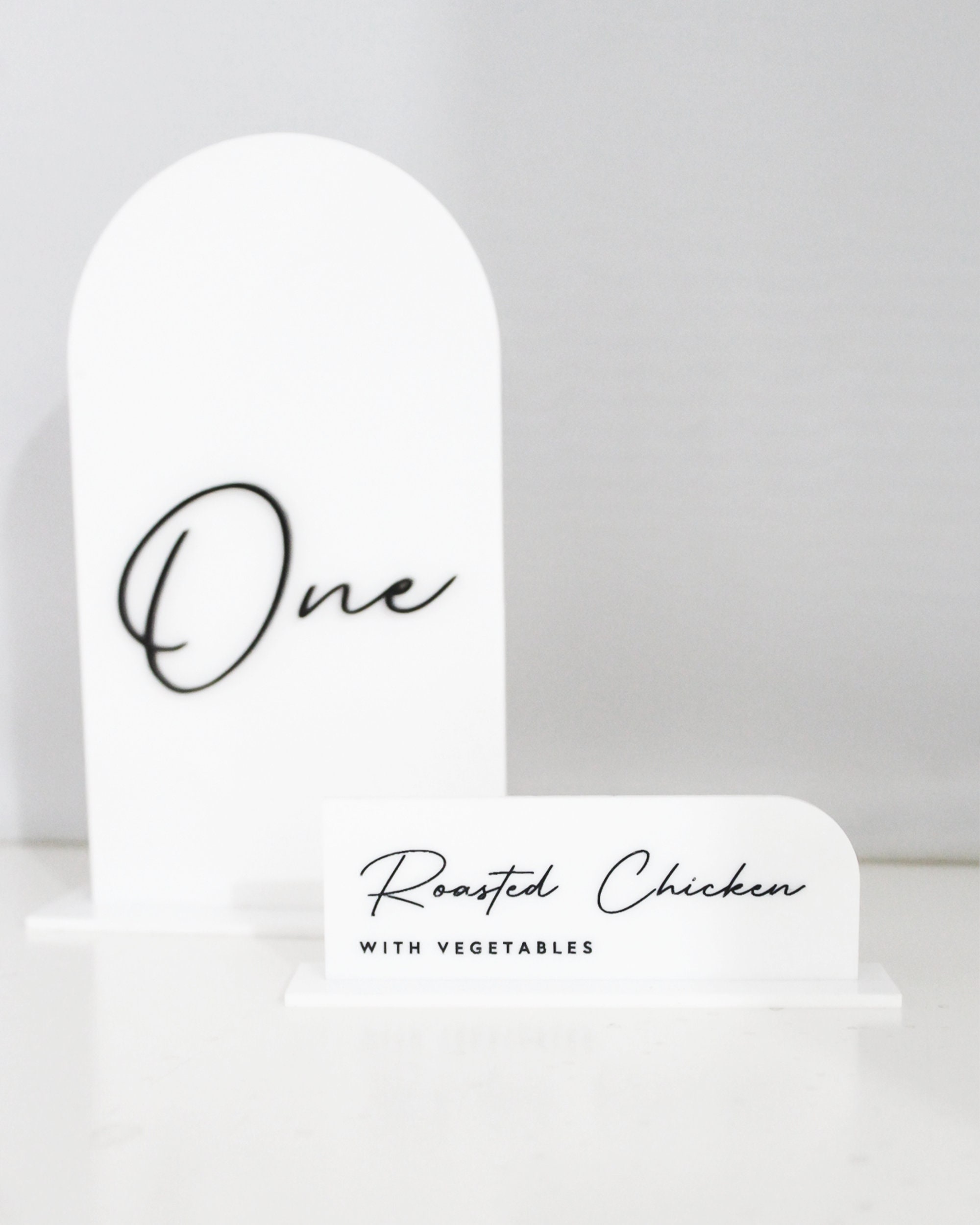 Wedding Food Station Sign buffet Sign arched Food Sign - Etsy