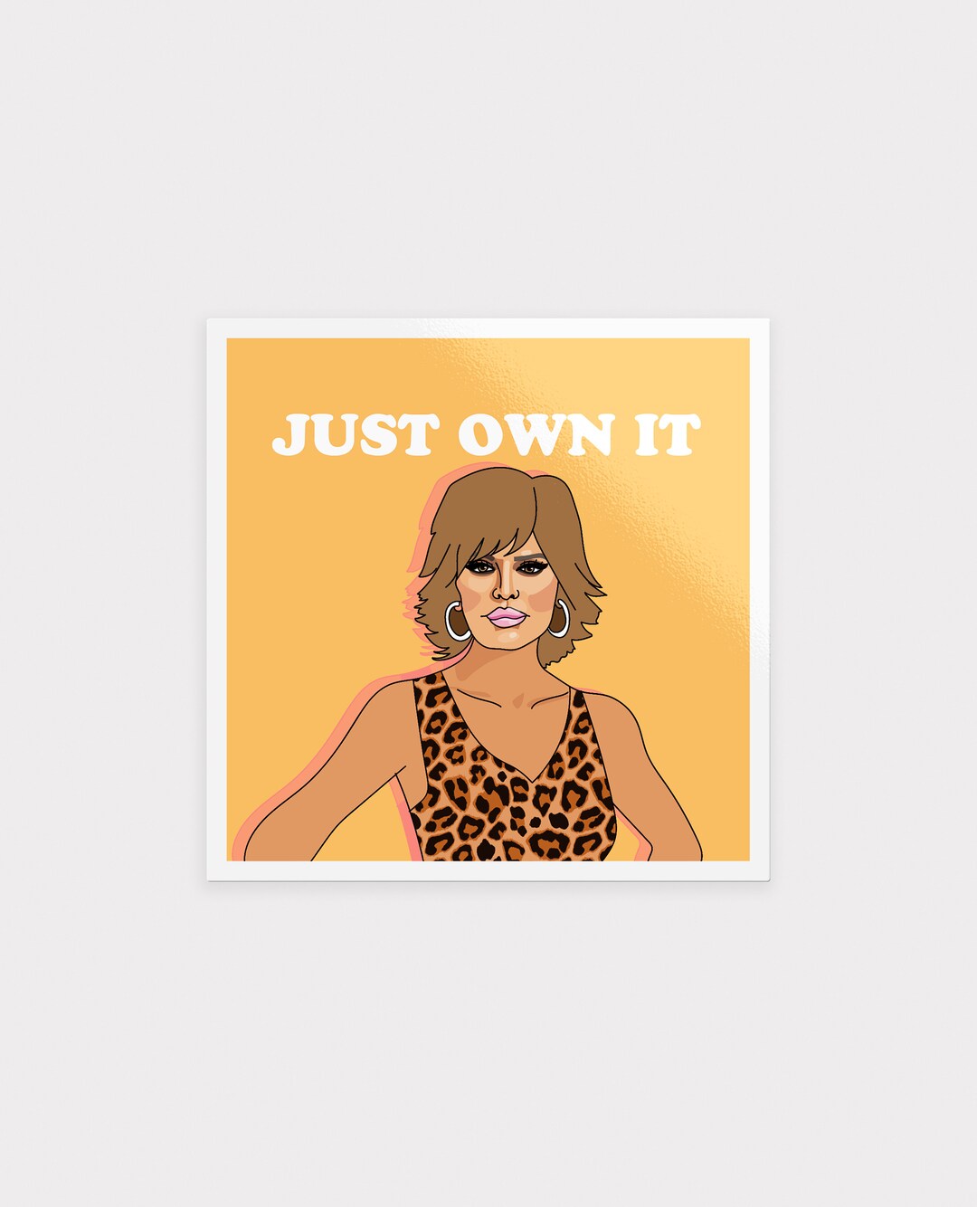Rhobh Lisa Rinna Own it Bravo Magnet - Etsy.de