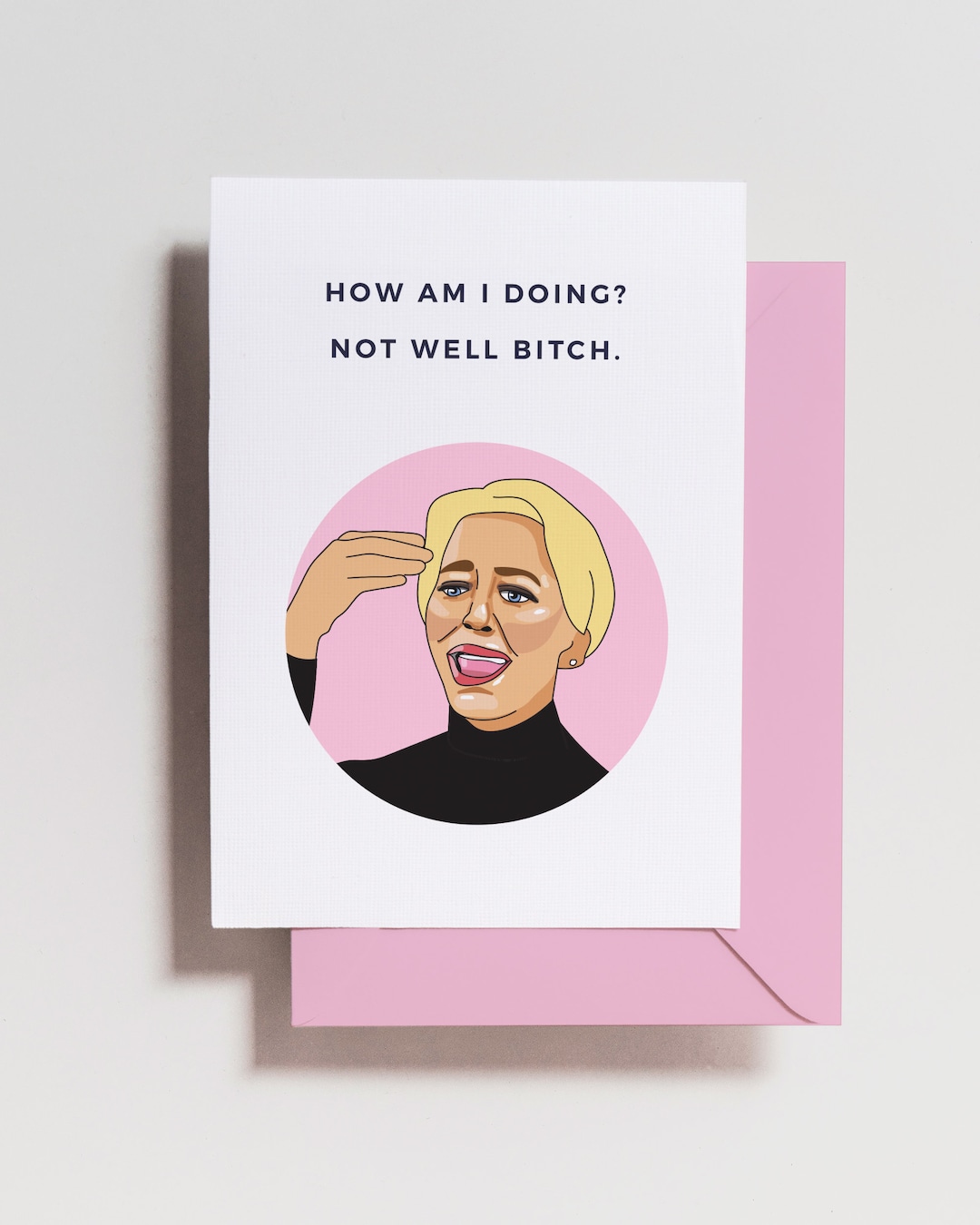 Real Housewives Card: Funny Dorinda RHONY Greeting Card - Etsy