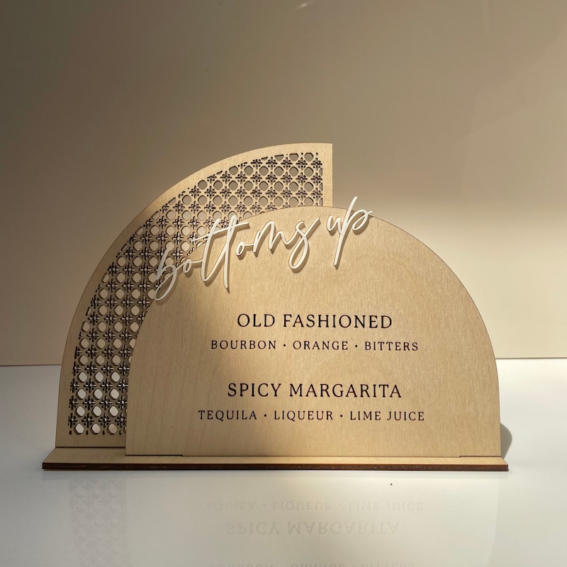 Wood Menu Sign - Etsy