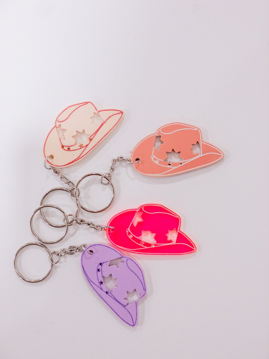 Cowboy Hat Keychain, Bachelorette Gift, Party Favor, Nash Bash - Etsy