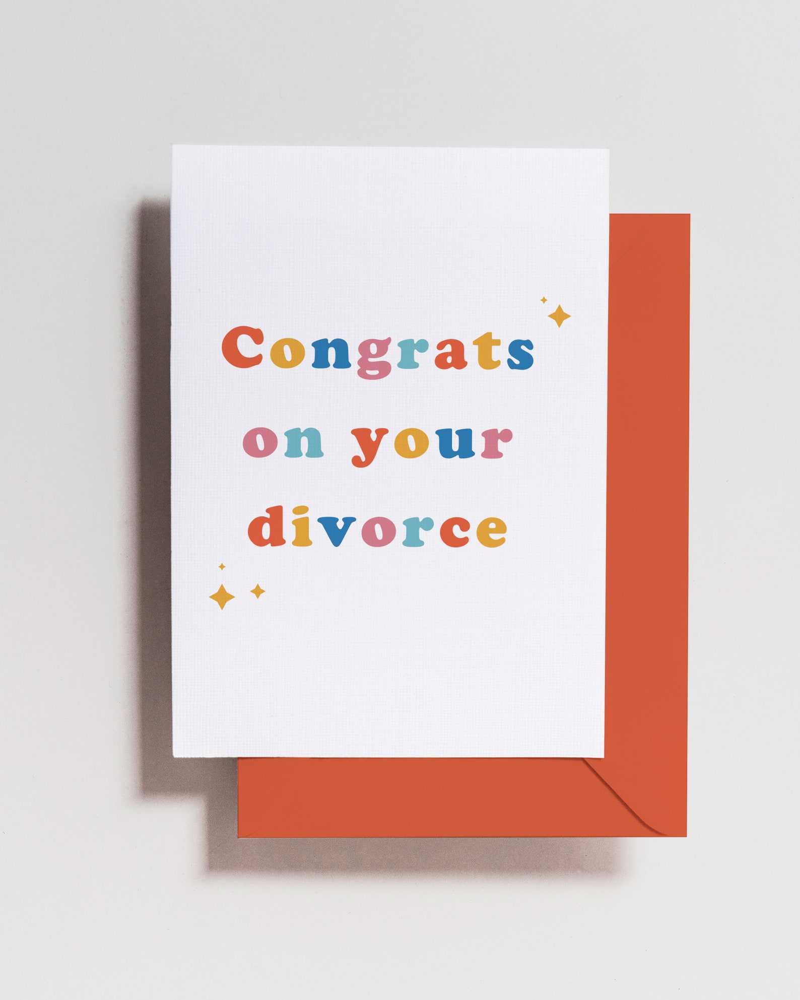 Congrats on Your Divorce Card Divorce Breakup Separation - Etsy