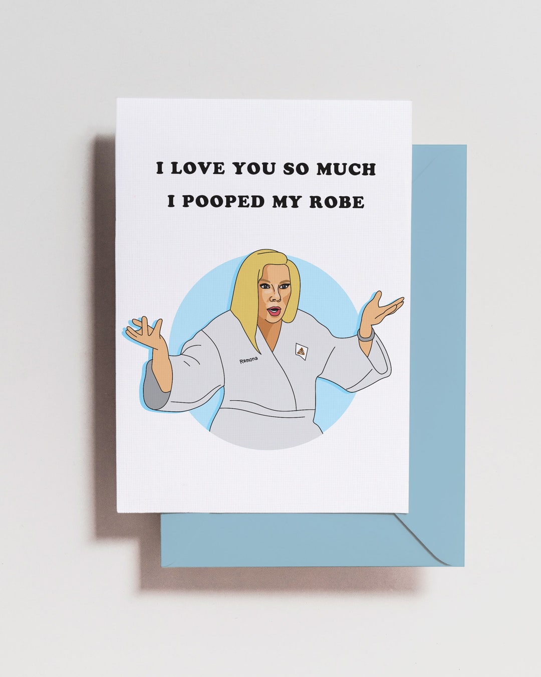 Ramona Singer RHONY Card: Funny Bravo Greeting Card - Etsy