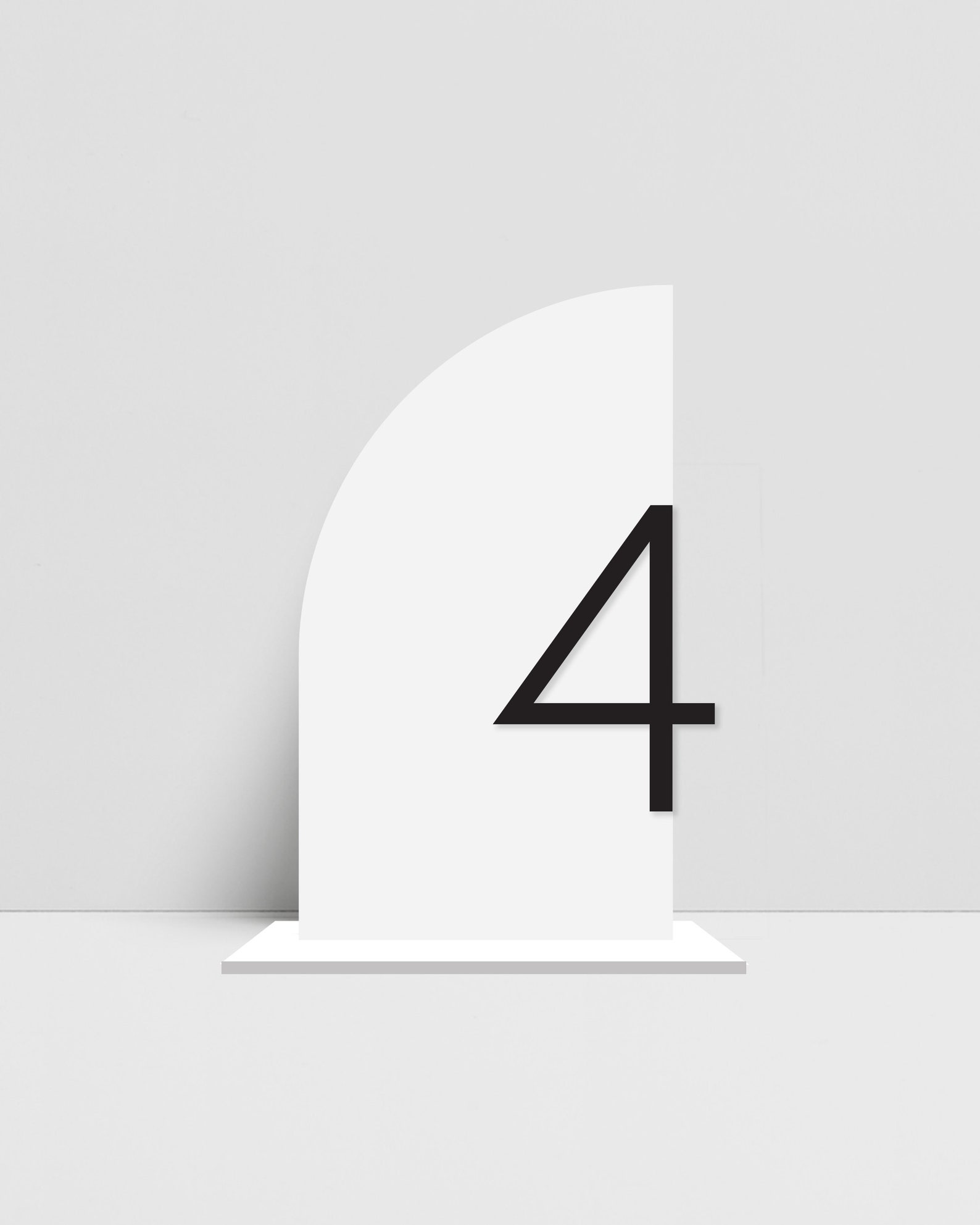 Half Arch Wedding Table Number Sign arch Table Number - Etsy