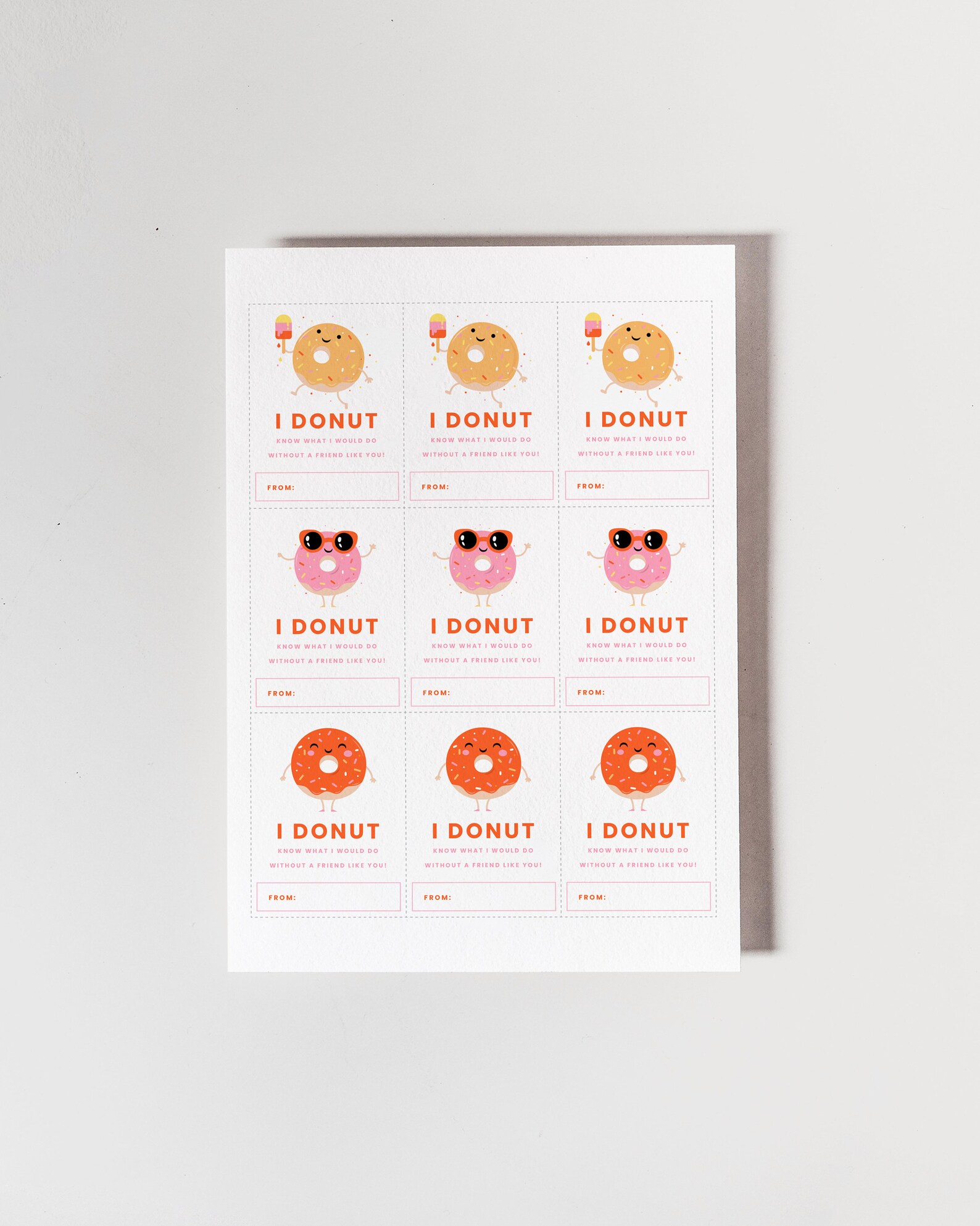 Digital Valentines Day Cards Printable Kids Children Candy | Etsy